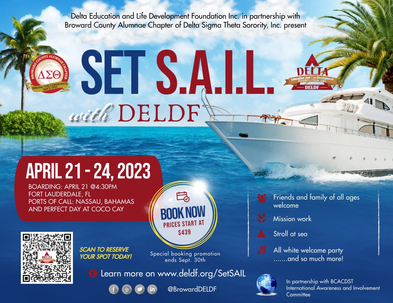 Set S.A.I.L. with DELDF | BCAC DST